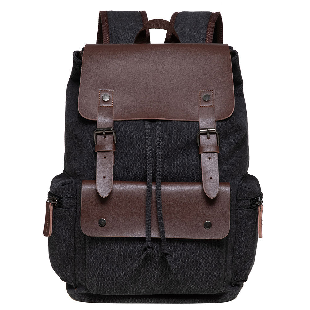 KAUKKO Vintage Canvas Backpack-Large Capacity, Multi-Functional Durable ...