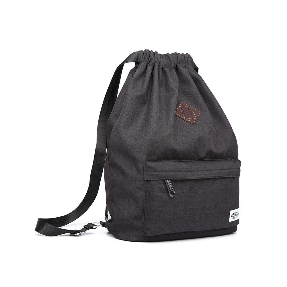 Gym Yoga backpack Shoulder Rucksack for Men and Women kaukko ( Black )