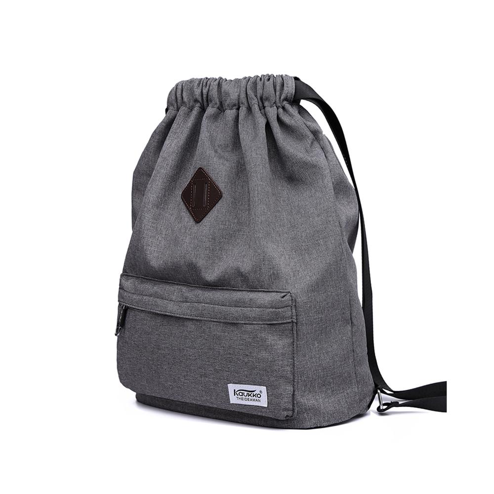 Gym Yoga backpack Shoulder Rucksack for Men and Women kaukko ( Grey )